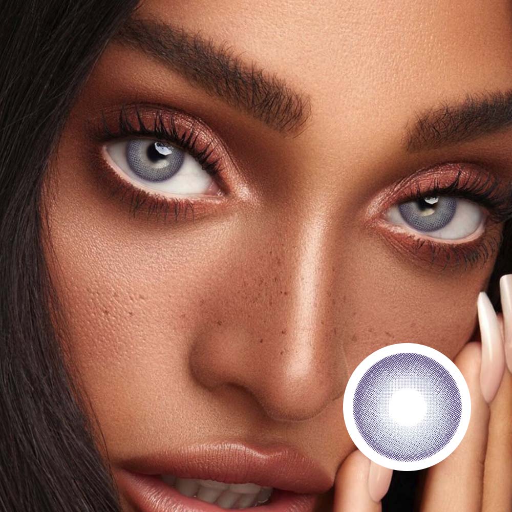 Ice Tears - Blue Yearly Prescription Colored Contacts for Dark Eyes ...