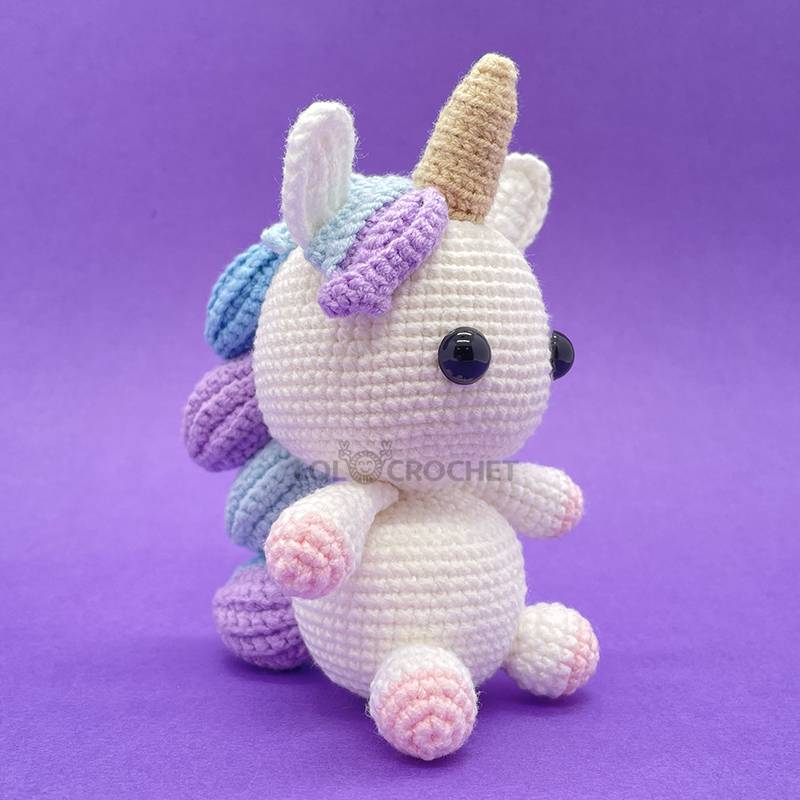 Unicorn Crochet Kit for Beginners Animals Amigurumi Starter Set for ...